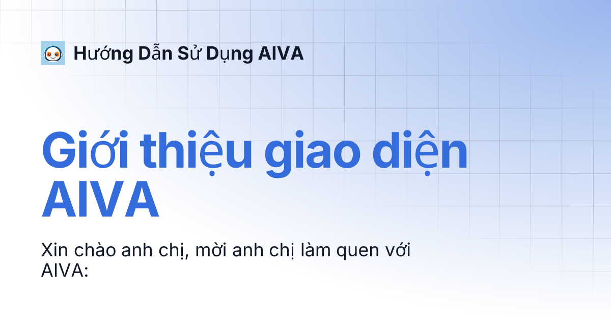 Giới thiệu giao diện AIVA | Hướng Dẫn Sử Dụng AIVA